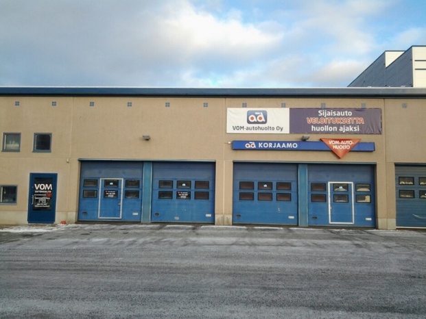 VOM-autohuolto — Kilpailuta autohuolto | AutoJerry.fi